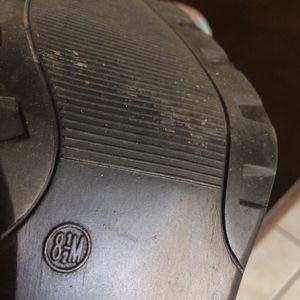 Markon | Shoes | Markon Womens 85m Black Leather Scrunch Boots | Poshmark